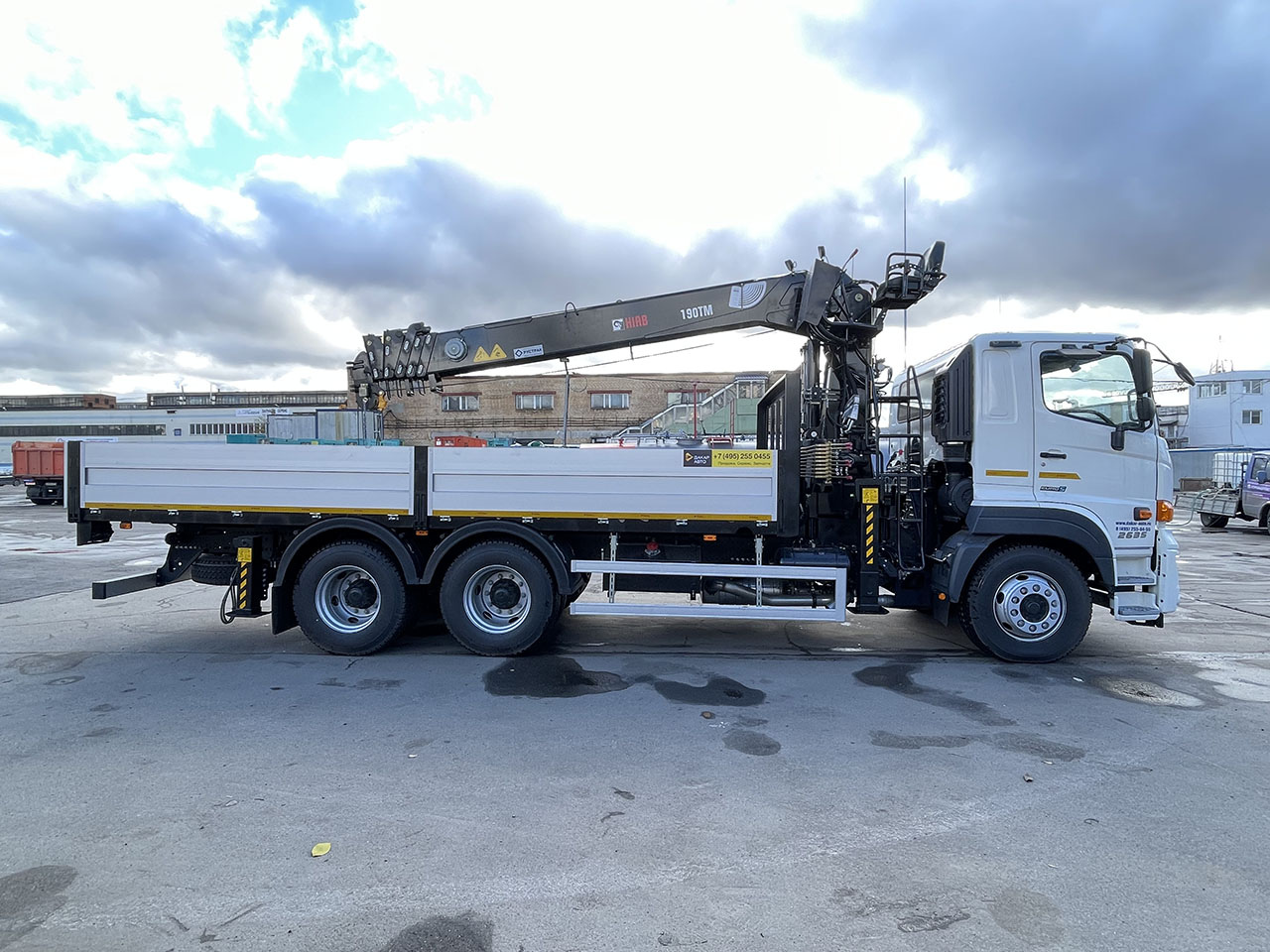 КУПИТЬ HINO 500 N7A (26т) КМУ HIAB 190 TM (8т) МИНУСОВОЙ