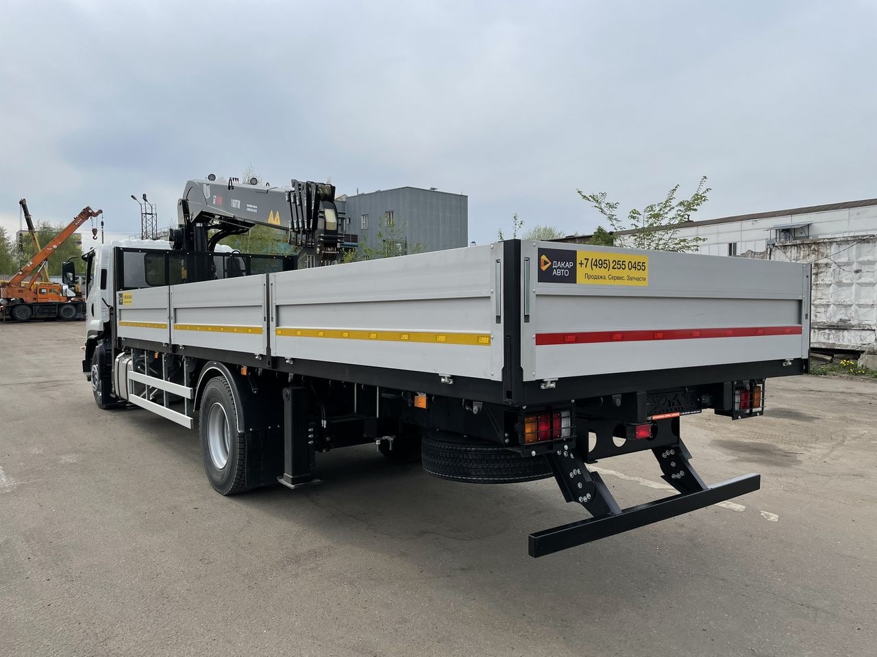 КУПИТЬ ISUZU FVR34 (18т) КМУ HIAB 160TM (6,5т) БОРТ 8,0×2,54×0,6м